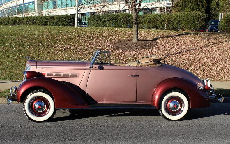 1937 PACKARD CONVERTIBLE RUMBLE SEAT