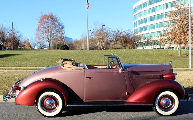 1937 PACKARD CONVERTIBLE RUMBLE SEAT